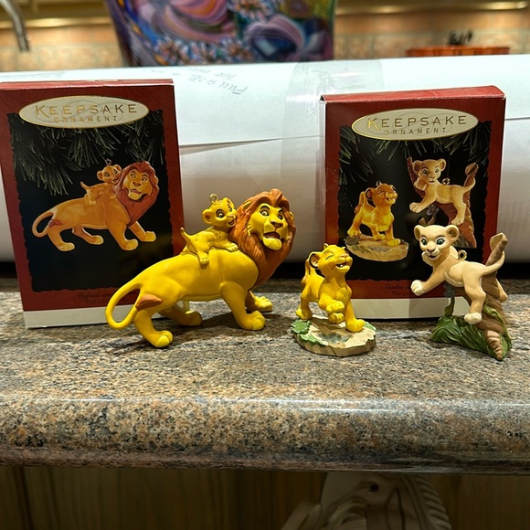 Hallmark | Holiday | Hallmark Lion King Ornament Set 994 | Poshmark